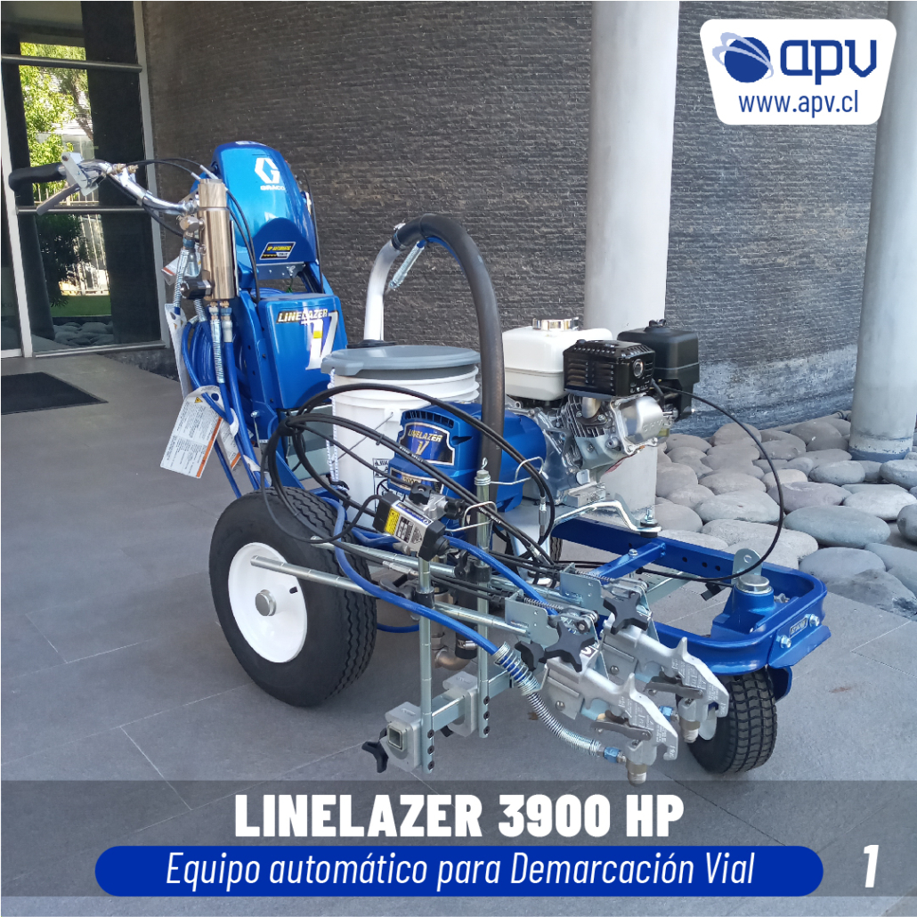 Linelazer 3900 HP- Equipo automático para Demarcación Vial – APV.CL